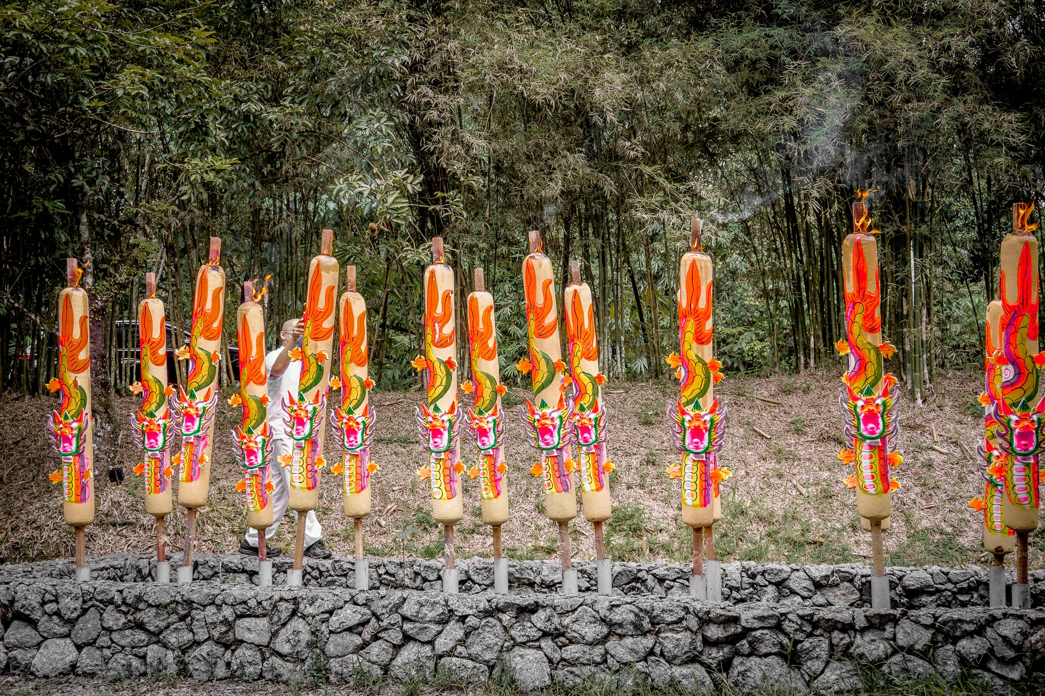 Giant 8 Feet Dragon Incense Offering – Kechara Services