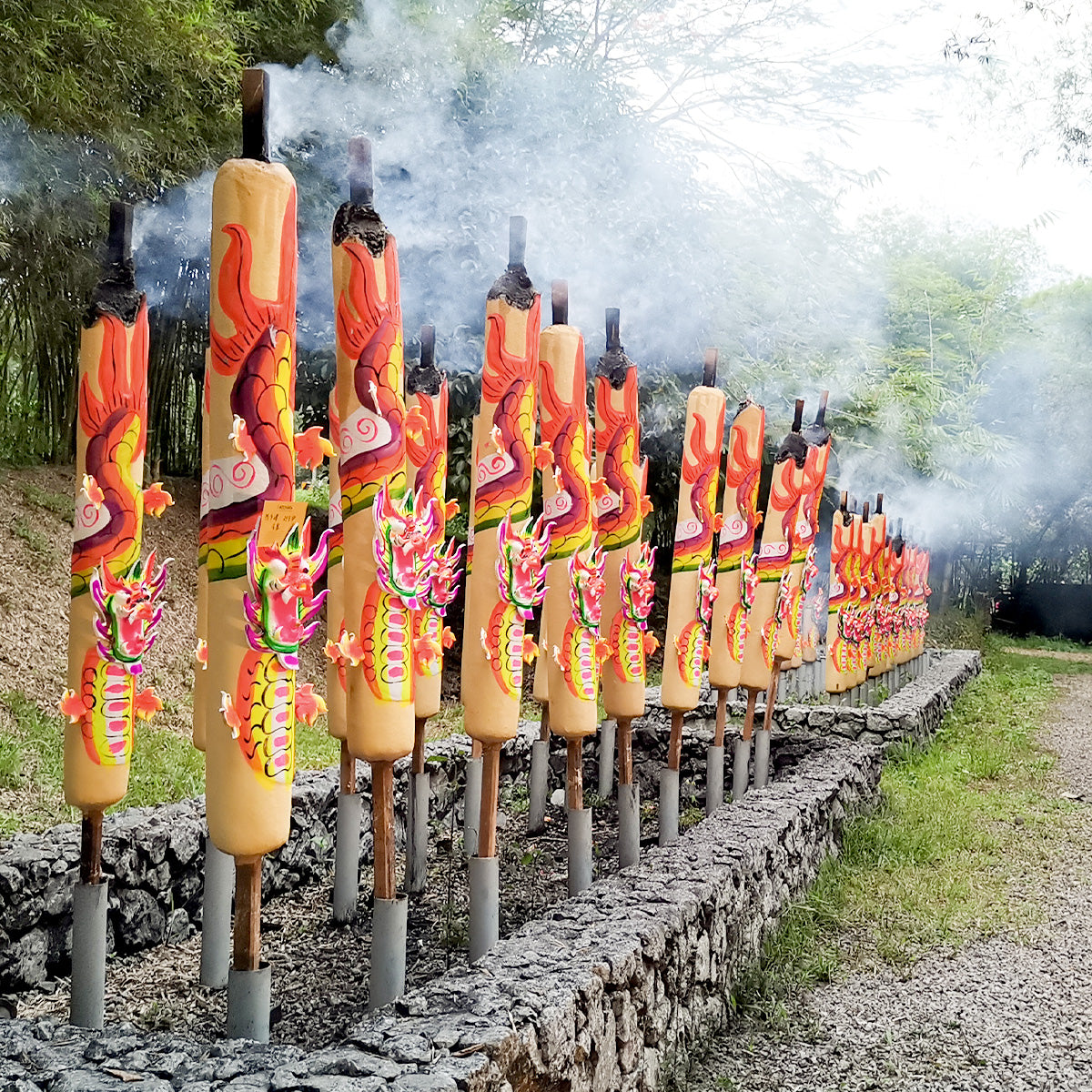 Giant 8 Feet Dragon Incense Offering – Kechara Services